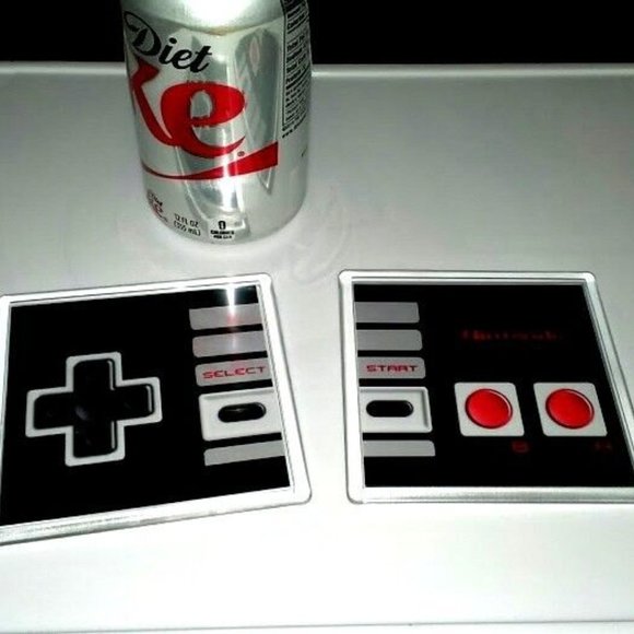 Holiday | Nintendo Regular Original Nes Controller Coaster 4 X 4 Set ...